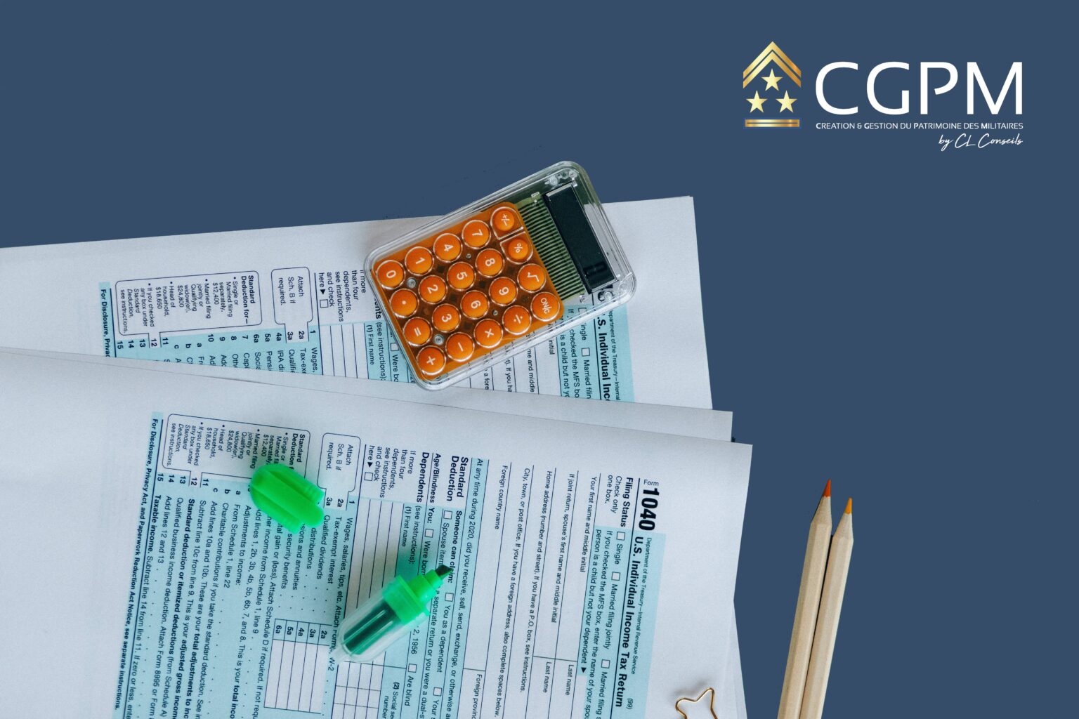 Déduction impôt militaire - CGPM by CL Conseils